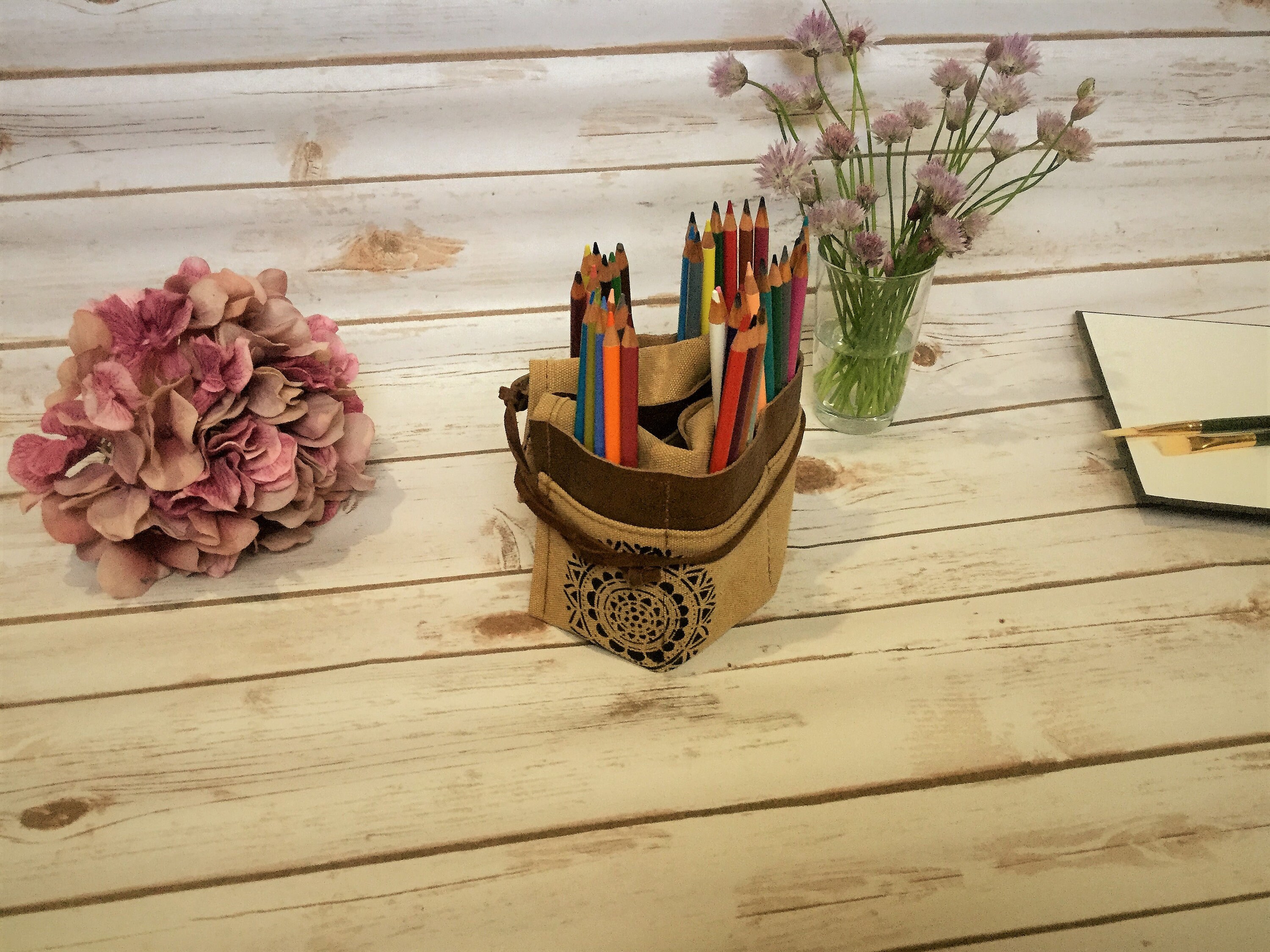 Personalized Pencil Roll, Pen Roll, Pencil Roll Up Case, Pencil Roll ...