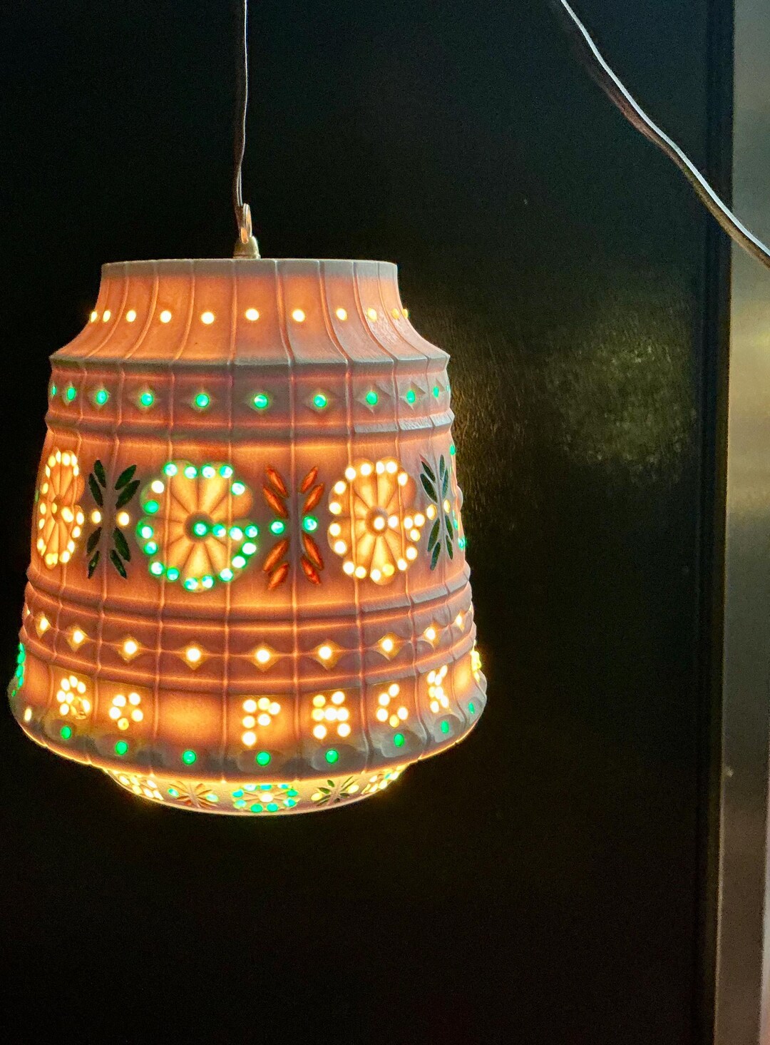 Vintage Lawnware Hanging Green Bay Packers Lighting - Etsy