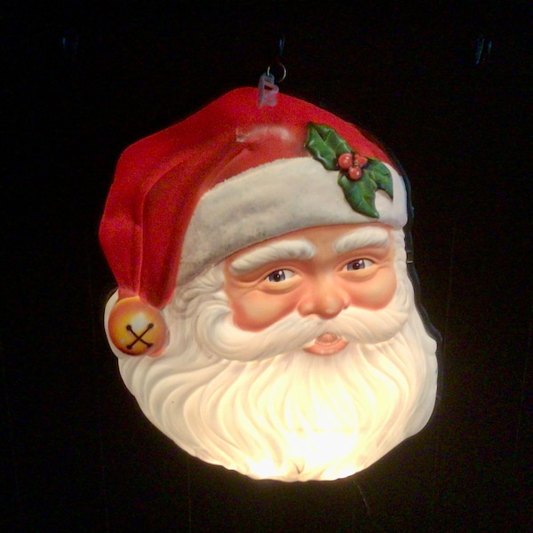 Plastic Santa Face - Etsy