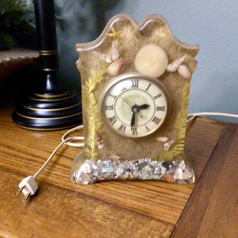 Seashell Clock - Etsy