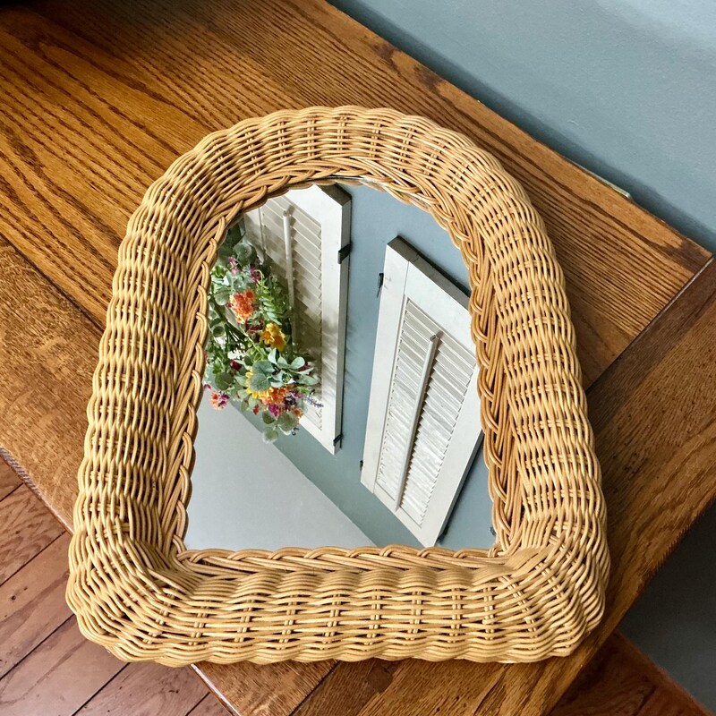 Wicker Vanity - Etsy