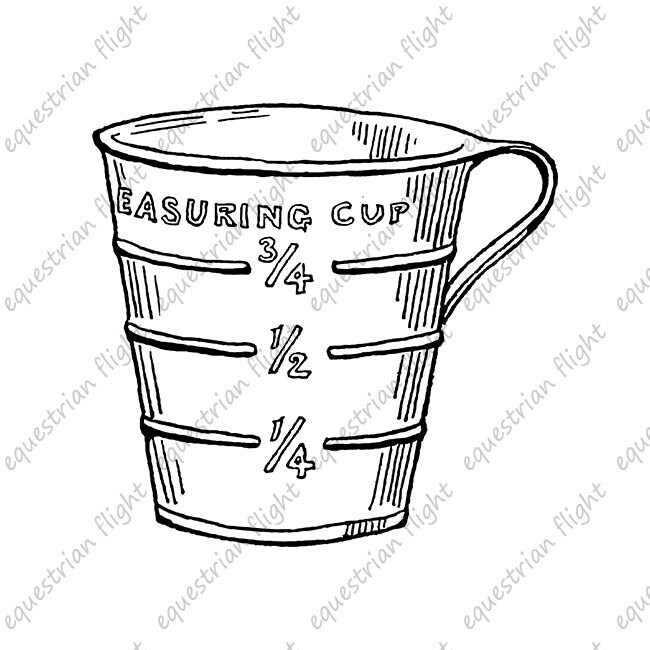 Printable Measuring Cup Images Measuring Cup Graphics Measuring Cup ...