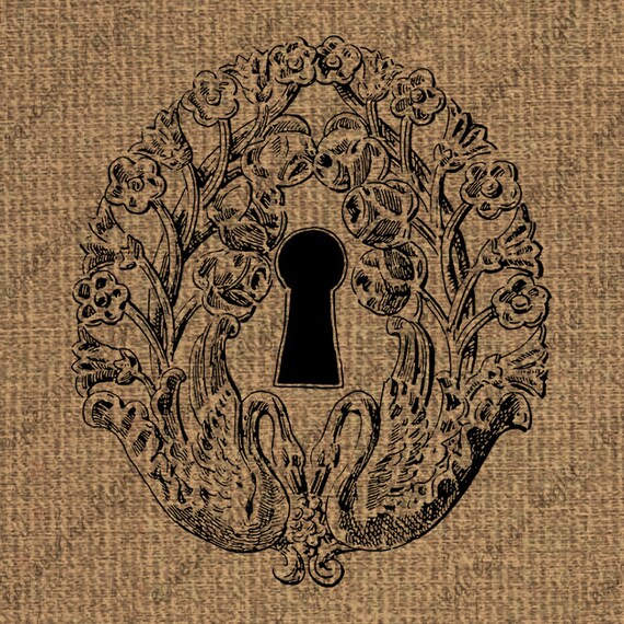 Victorian Keyhole Drawing