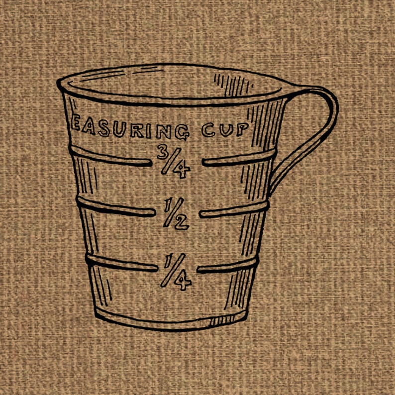 Printable Measuring Cup Images Measuring Cup Graphics Measuring Cup ...