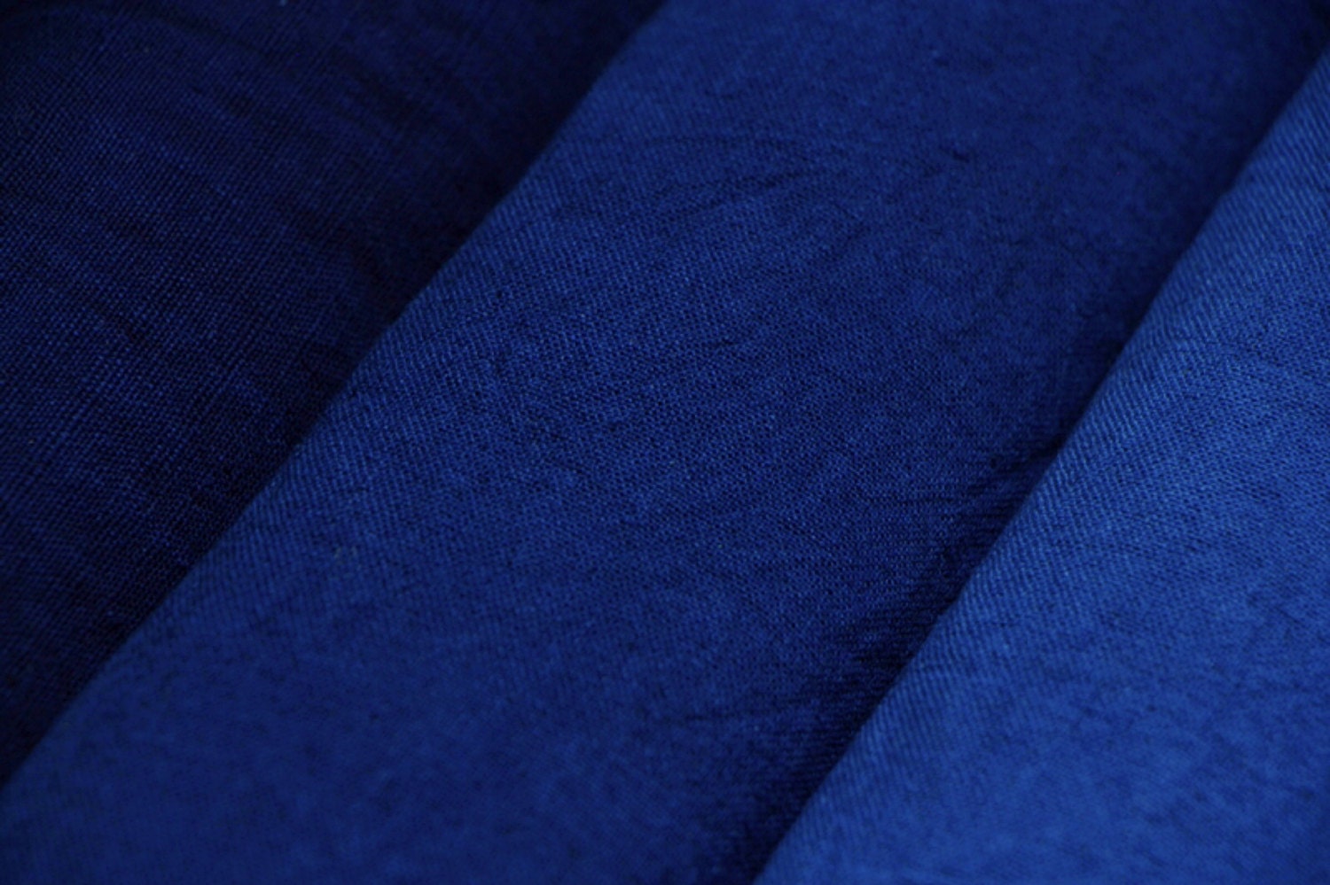 Tie Dyed Plain Indigo Cotton Fabrics - Natural Plant Dyes Hand Dyed ...