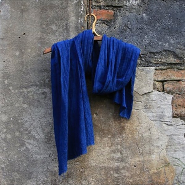Indigo Scarf - Etsy