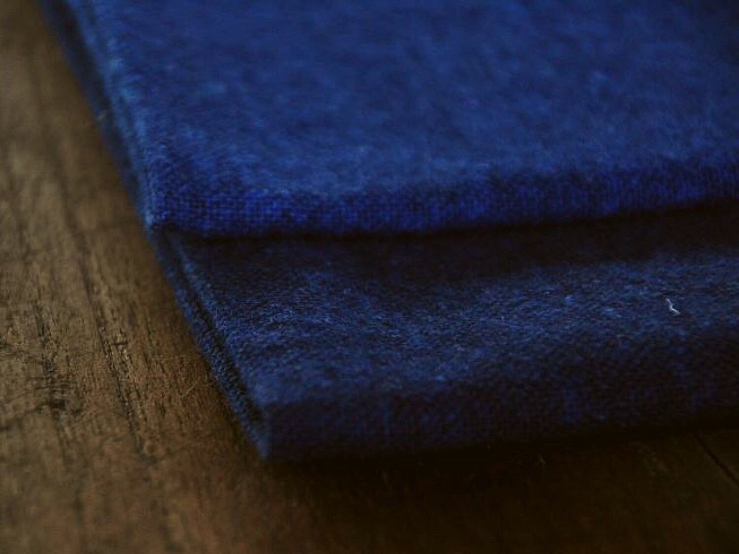 Indigo Blue Sashiko Boro Style Fabric Natural Plant Dyes | Etsy