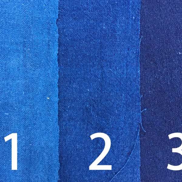 Indigo Fabric - Etsy