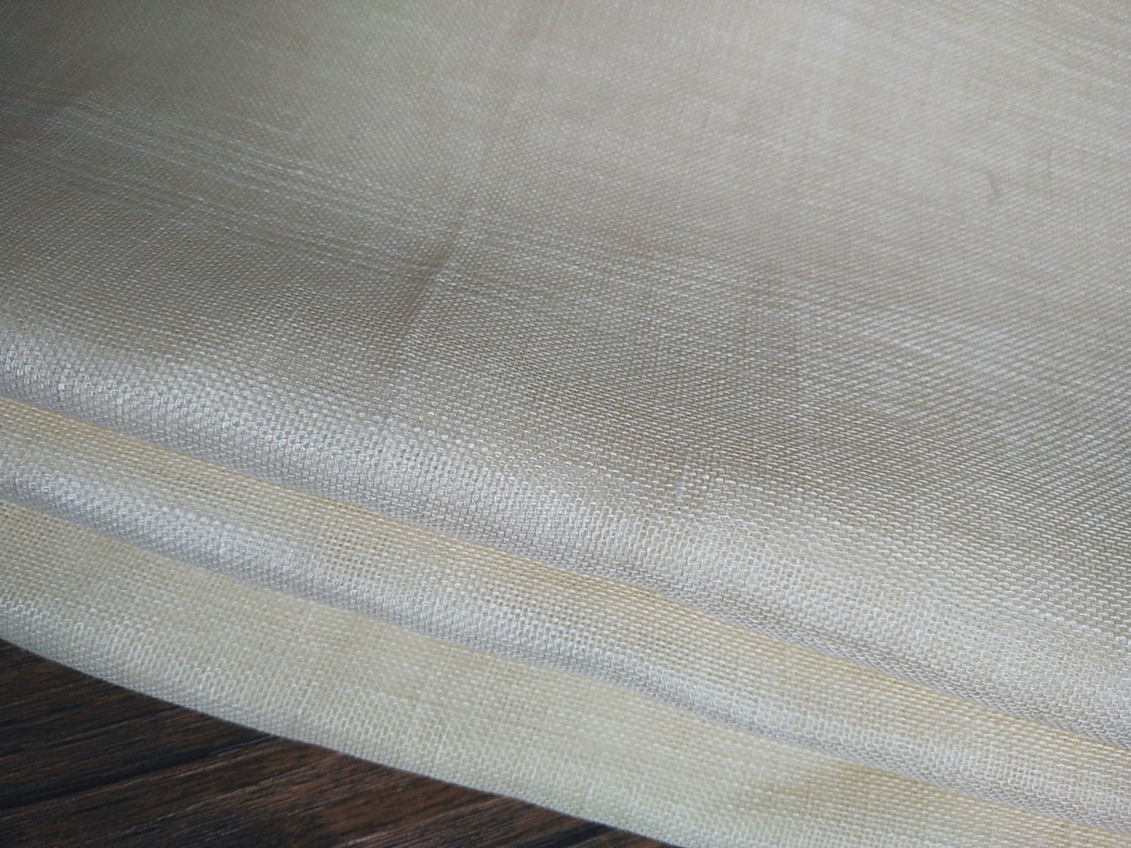 Natural IVORY WHITE Unisex Linen Scarf Cloth Soft Winter | Etsy