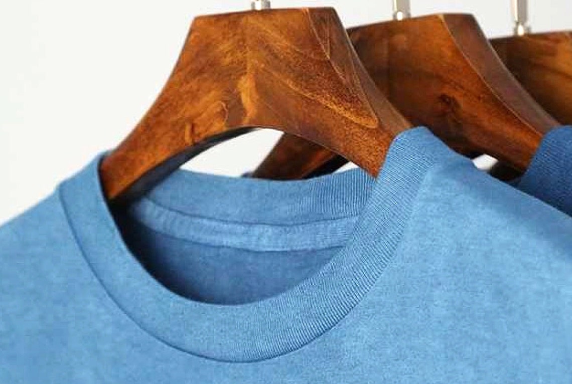 Indigo Blue Unisex Cotton T-shirt Shibori Tie Dye Natural - Etsy