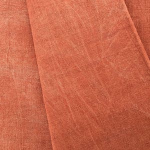 Natural Plant Dyes Brick Red Cotton Fabric - Tie Dyed Solid Brick Red ...