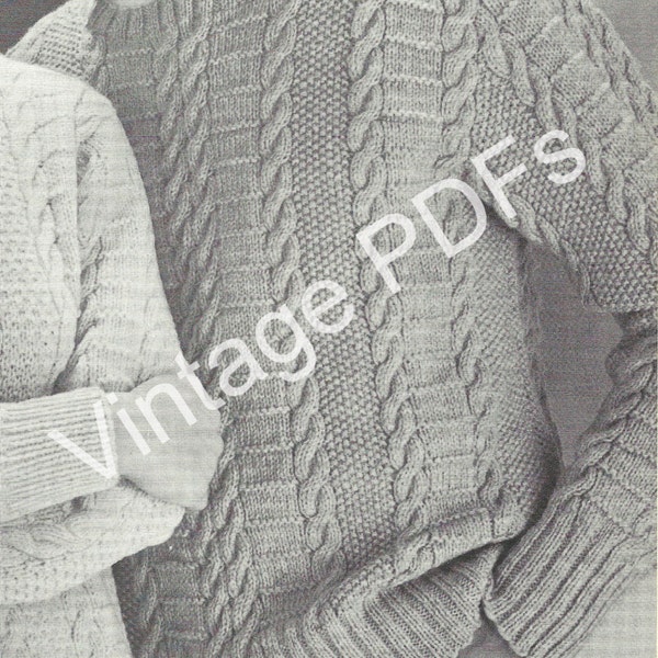 Fisherman Knit Sweater Patterns - Etsy