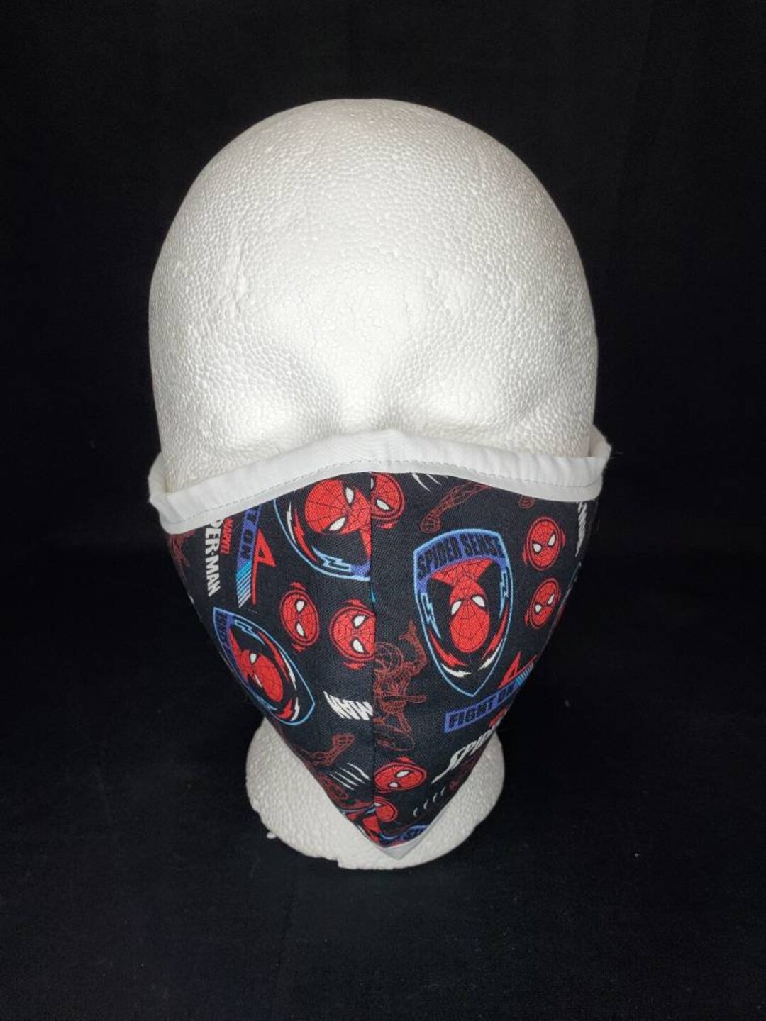 Reversible Reusable Spiderman/venom Cloth Mask - Etsy