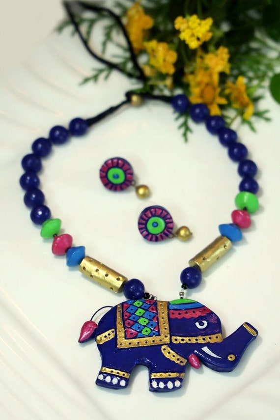 Etsy terracotta jewellery store