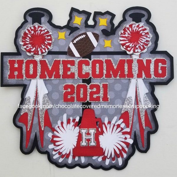 Homecoming Scrapbook Pages - Etsy