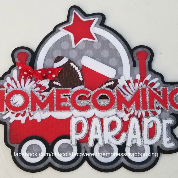 Homecoming Scrapbook Pages - Etsy