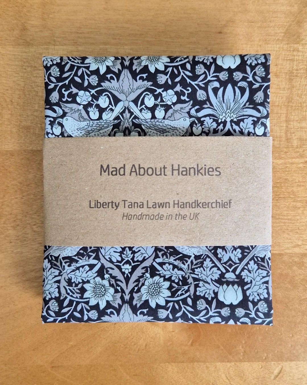 Liberty Handkerchief, Strawberry Thief, Pocket Square, 11 28cm - Etsy