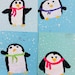 PAINTED PENGUINS Winter Art Lesson by Art Teacher in LA Art Lesson ...