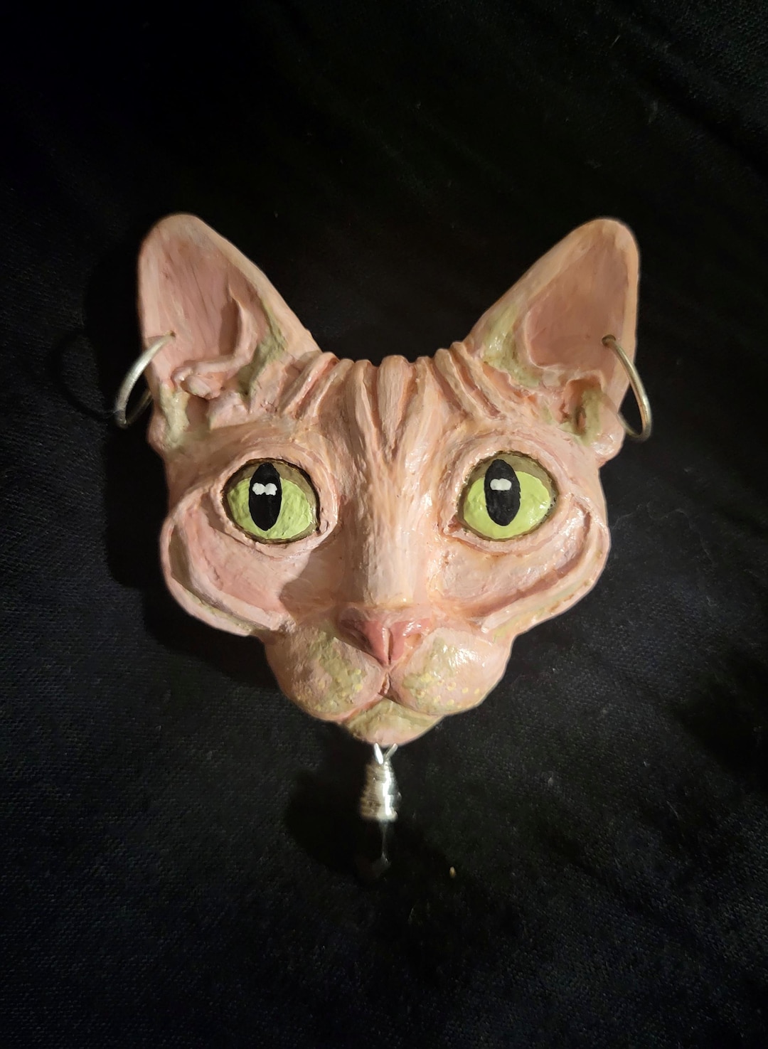 Finian the Sphynx Brooch - Etsy