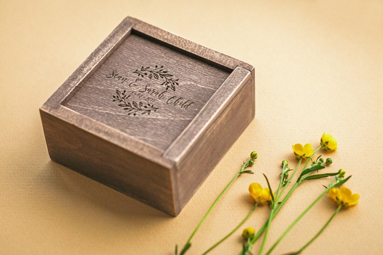 USB Box Wedding Usb Flash Drive Wooden Usb Personalized Usb - Etsy