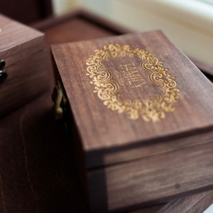 Wooden Usb Box for Wood USB Flash Drive, Wedding USB Box, Memory Box ...