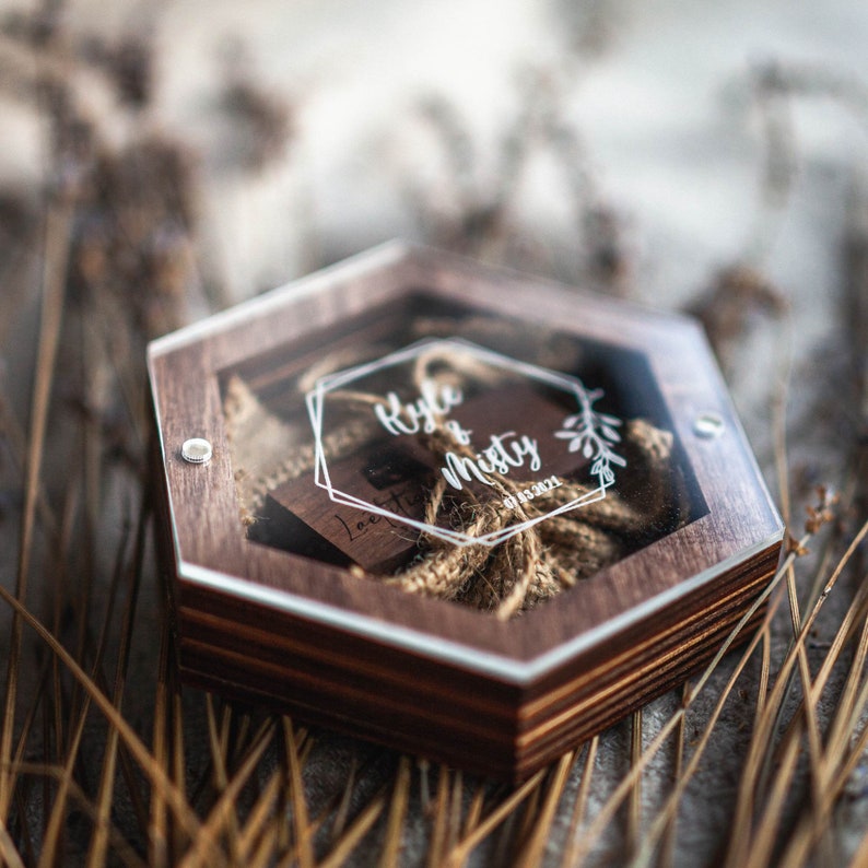 USB Box and Flash Drive 3.0 option With Personalise Acrylic - Etsy