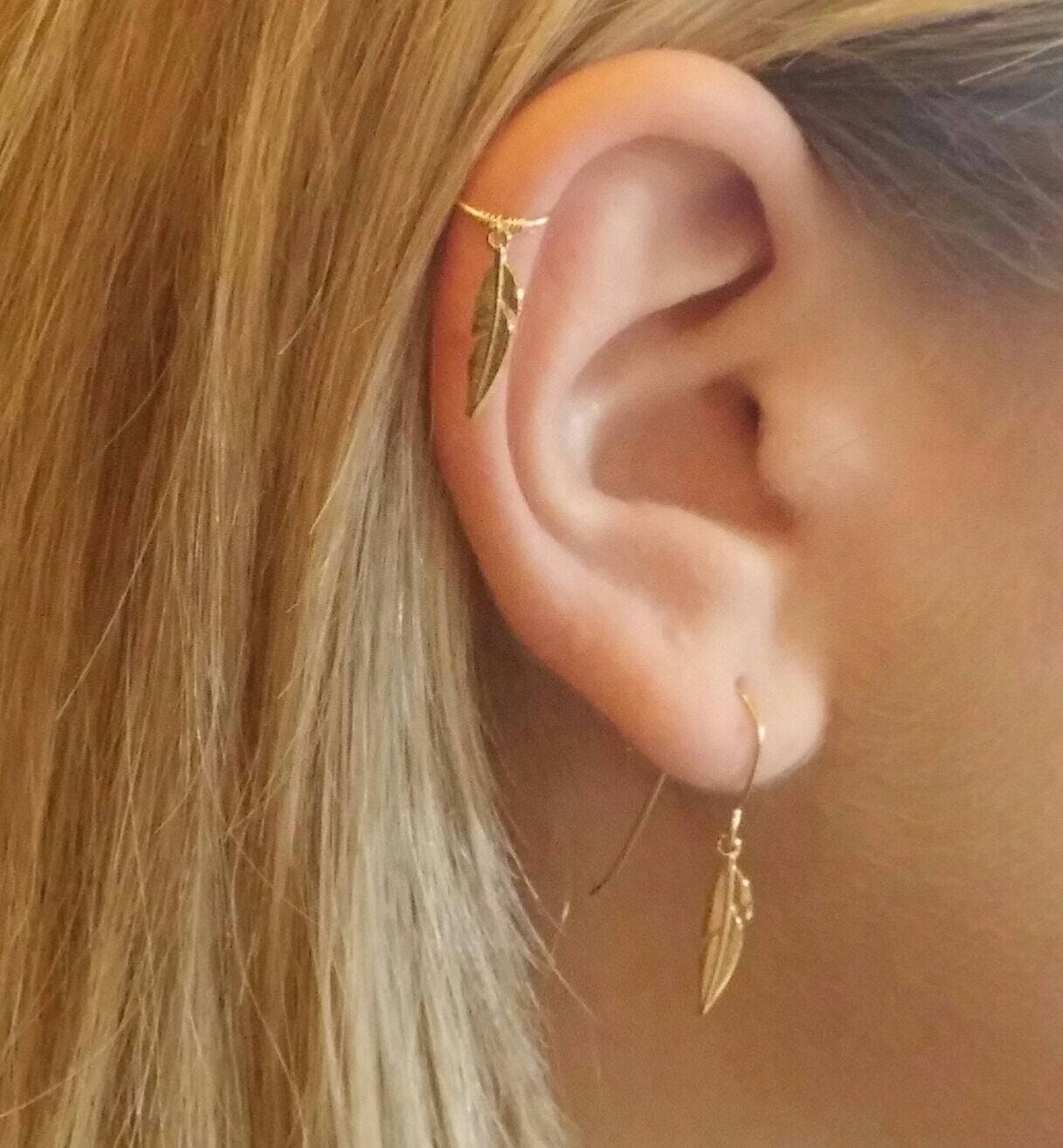 Helix Helix Earring Helix Hoop Helix Piercing Helix | Etsy