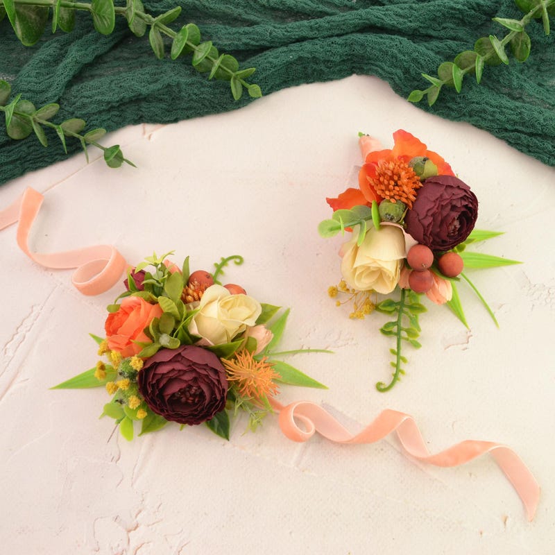 Men Bouquet Fake Flowers - Etsy