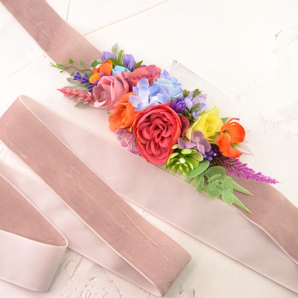 Flower Belt - Etsy