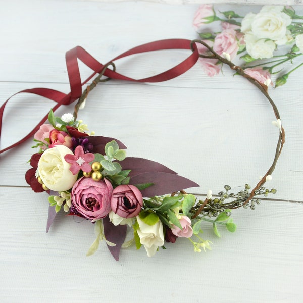 Pink Wreath - Etsy