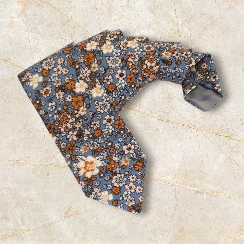 Groomsmen Tie Dusty Blue - Etsy