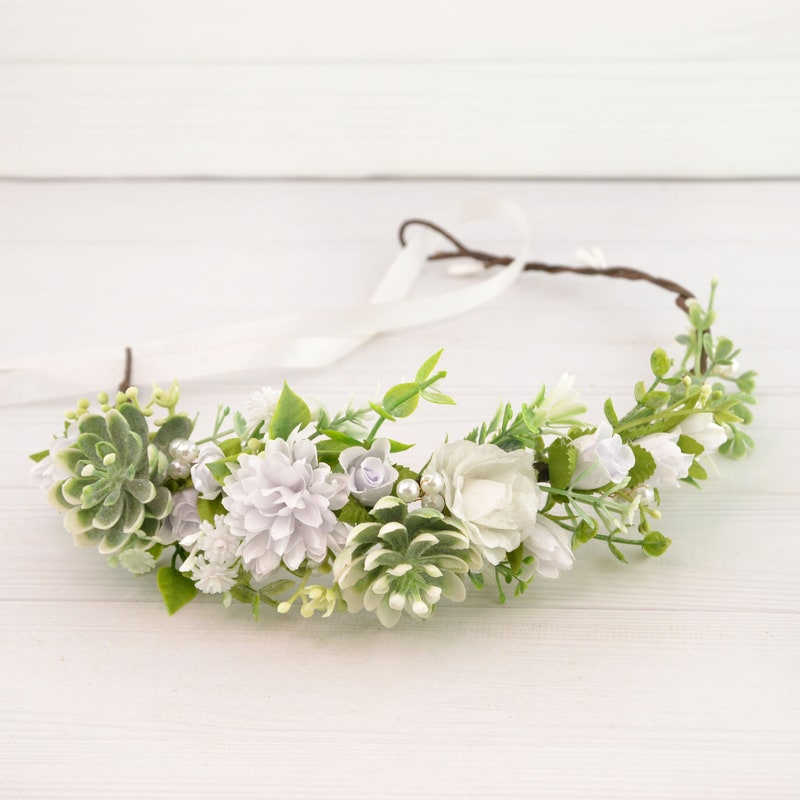 Flower Tiara Wedding - Etsy