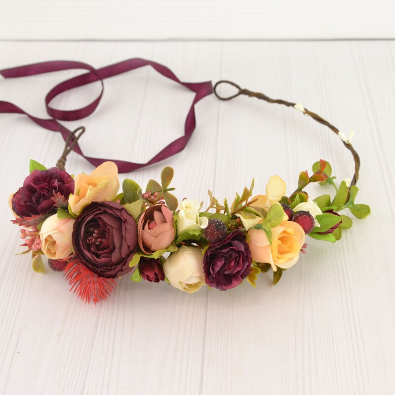 Flower Crown for Women - Etsy