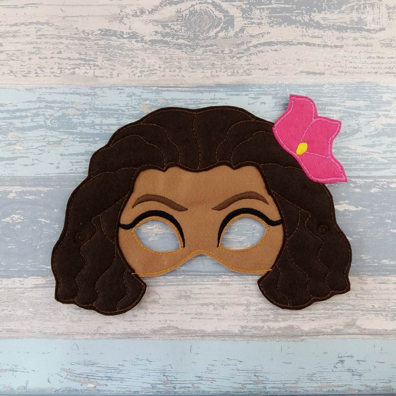 Maui Mask Polynesian God Mask Polynesian Felt Mask | Etsy