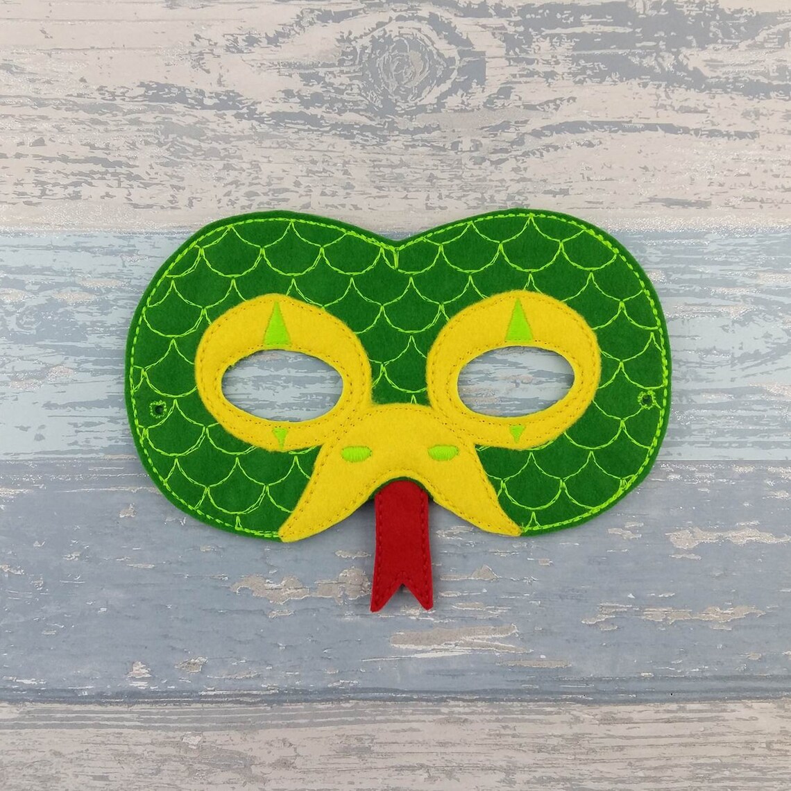 Snake Mask Jungle Snake Mask Slithering Snake Halloween | Etsy