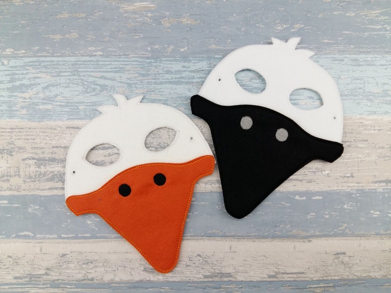 Pelican Mask and Wings Costume Toddlers Costume Mask Felt | Etsy