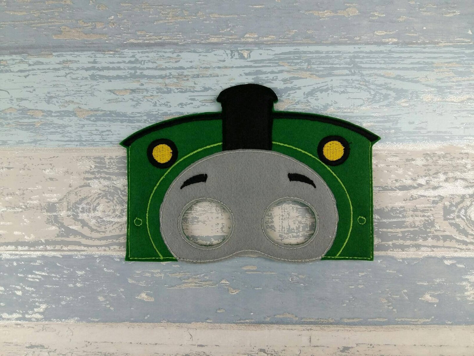 Train Mask Felt Face Mask Thomas and Friends Blue Train | Etsy