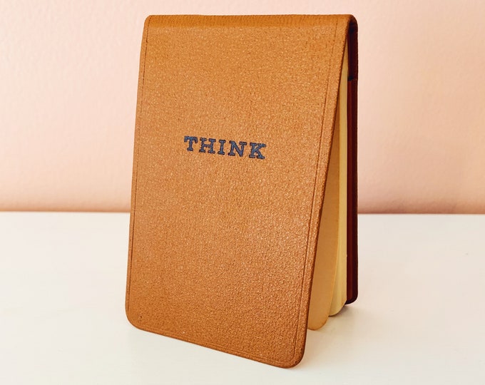 Mint 1960s IBM "think" Jotter Notepad // Vintage Mid-century Paul Rand ...