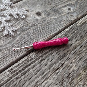 107 Pink Seam Ripper or Stiletto, Hand Turned Acrylic Handle,chrome ...
