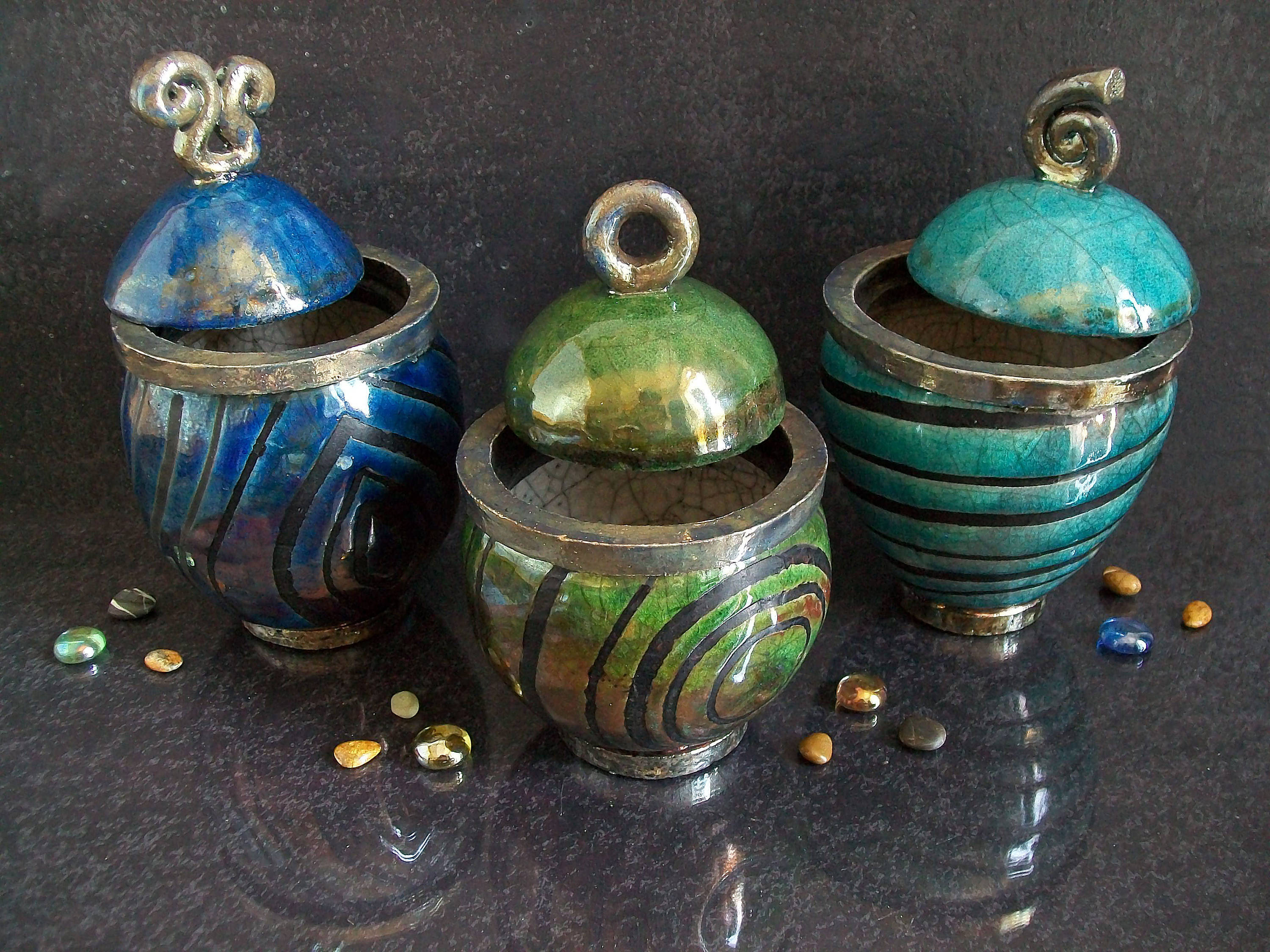 Tarro de cerámica raku tarro de cocina recipiente de azúcar | Etsy