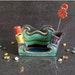 Raku Phone Stand & Desk Organizer – Cute Nautical Office Decor ...