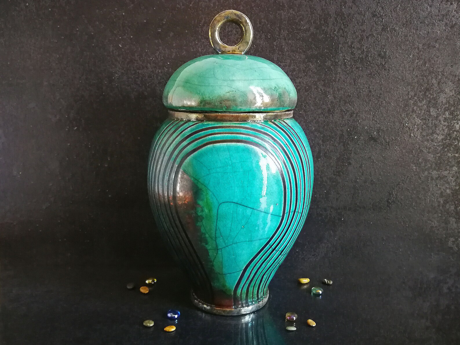 Raku Ceramic Funeral Urn for Human or Pet Ashes 0.3 / 0.75 / - Etsy