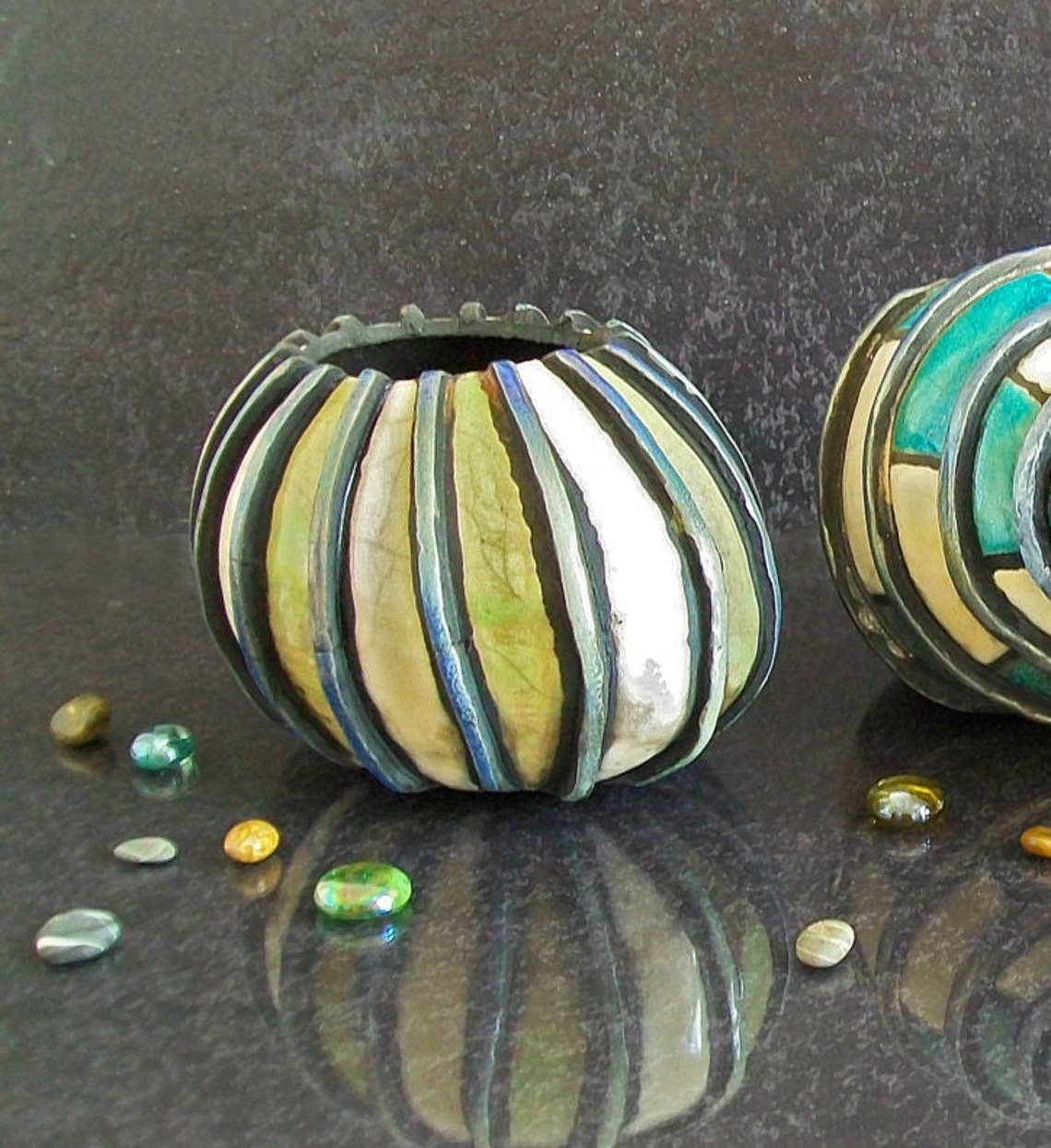 Ceramic Sea Shell Planter Pot House of Hermit Crab White and - Etsy