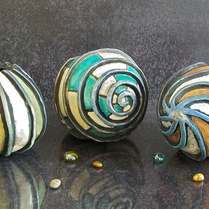 Raku Pottery Sea Shell Planter Pot House of Hermit Crab - Etsy