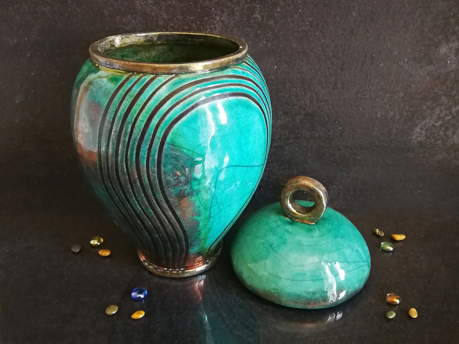 Raku Ceramic Funeral Urn for Human or Pet Ashes 0.3 / 0.75 / - Etsy