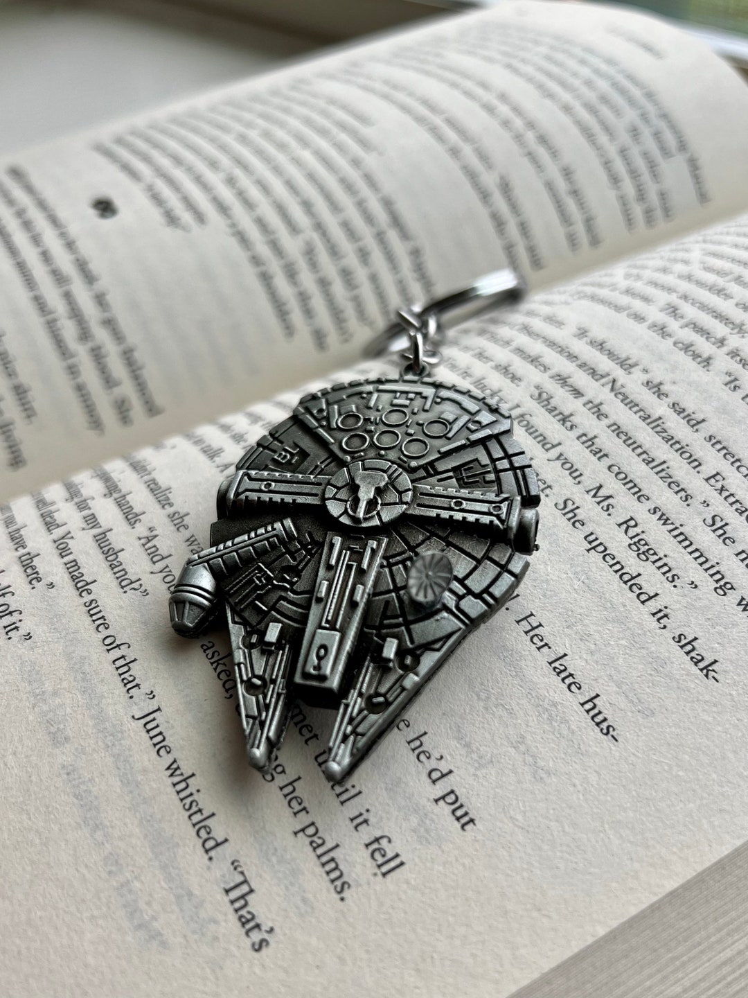 Millennium Falcon Keychain Star Wars - Etsy