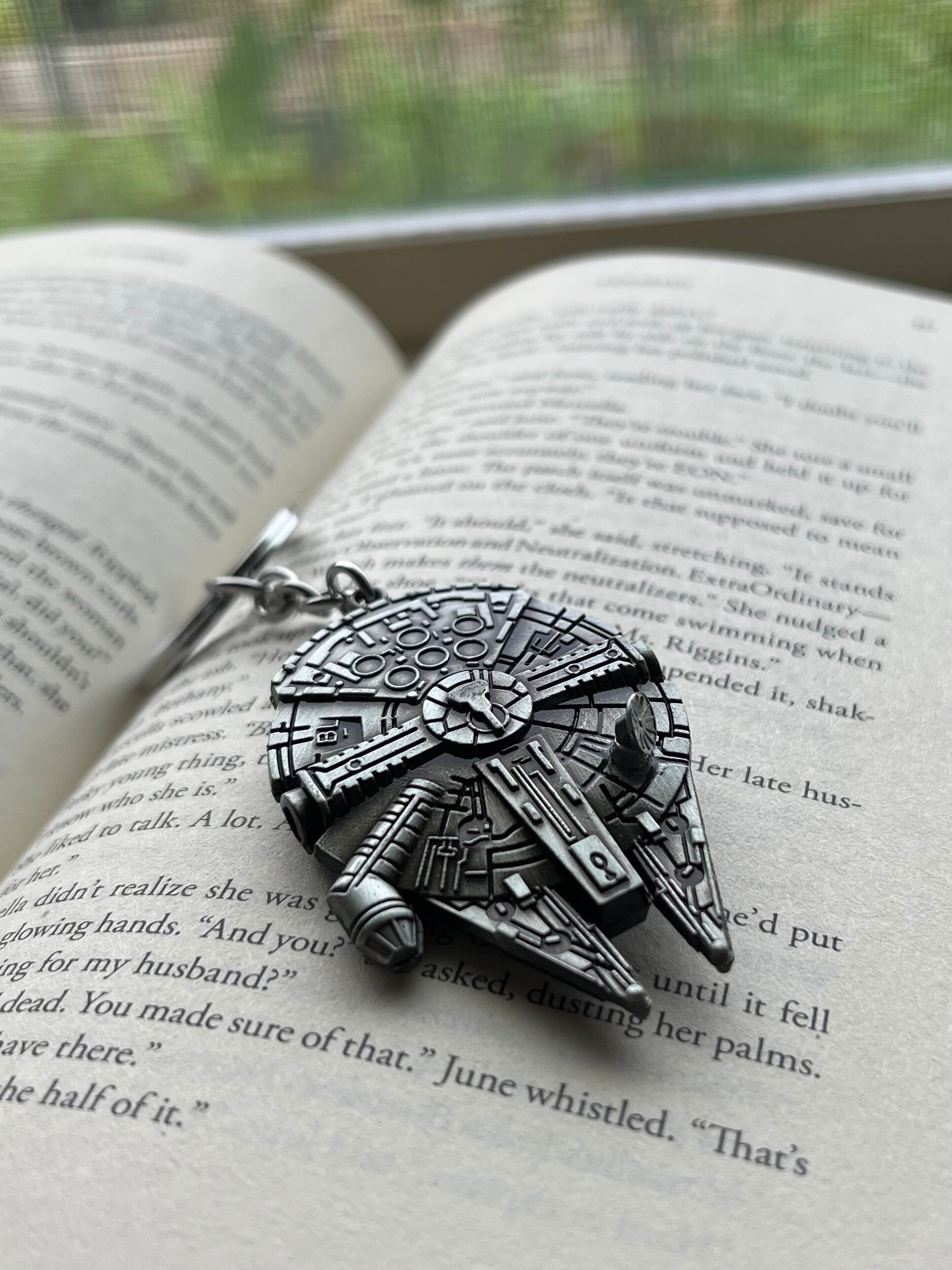 Millennium Falcon Keychain Star Wars | Etsy