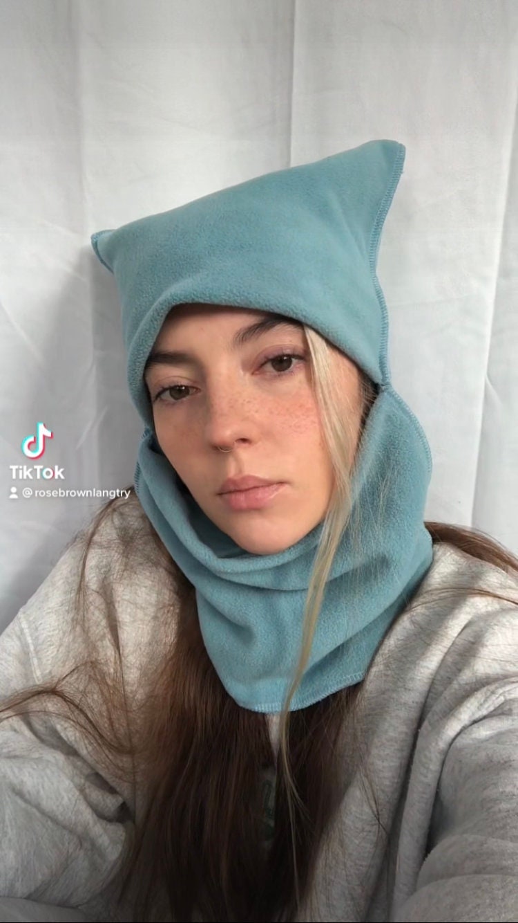 Blue Balaclava With Ears, Balaclava Mask, Warm Full Face Cover - Etsy