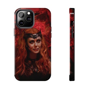 Scarlet Witch Wanda Maximoff Tough Phone Cases - Etsy