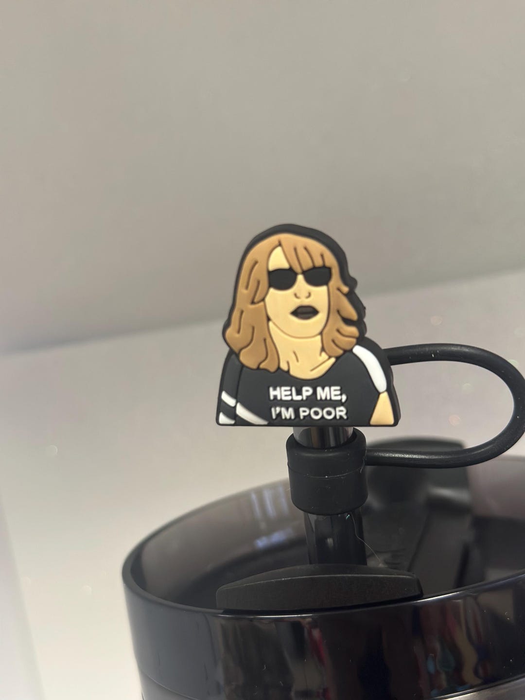 Help Me! I’m Poor! Classic Straw Topper for Stanley Tumblers - Etsy